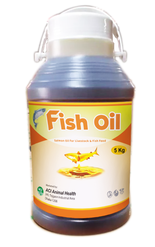Fish Oil 5 Liters – High-Energy Feed Additive with EPA & DHA for Poultry and Fish-AgroMukam