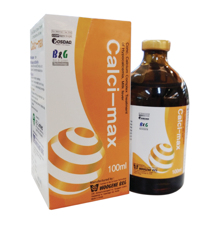 Calci-Max 100ml – Injection for Calcium Deficiency in Cattle-AgroMukam