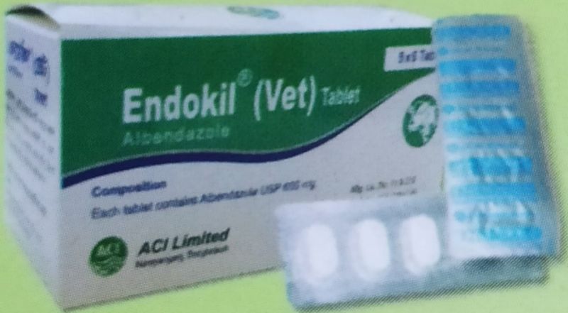 Endokill Vet Tablet 30s | Broad-Spectrum Anthelmintic for Cattle-AgroMukam