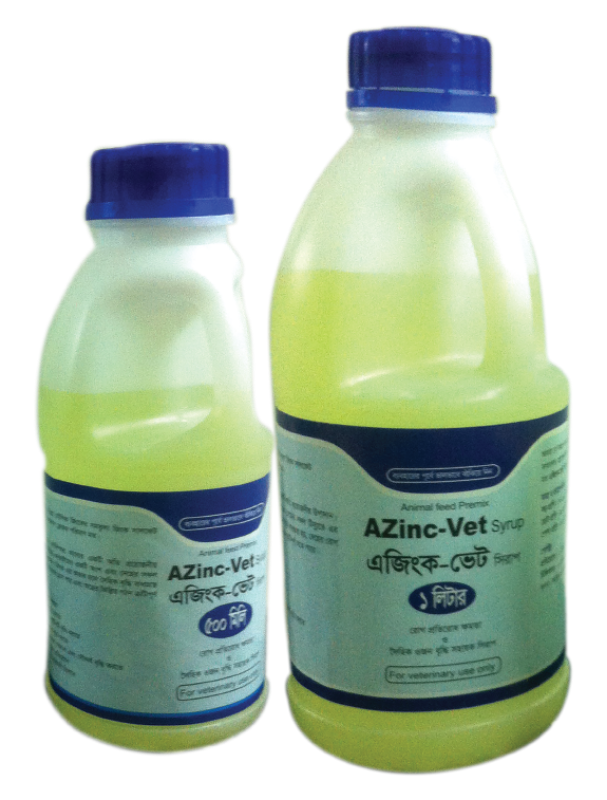 Azinc (Vet) Syrup - Essential Zinc Supplement for Poultry & Cattle | Agromukam-AgroMukam
