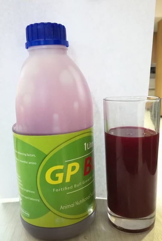 GP Bull Syrup 1Ltr | Growth & Digestive Stimulant for Cattle-AgroMukam