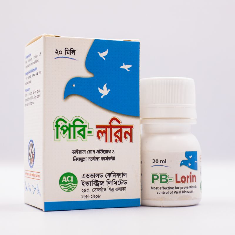 "PB-Lorin 20ml – Advanced Bird Medication for Viral & Bacterial ...