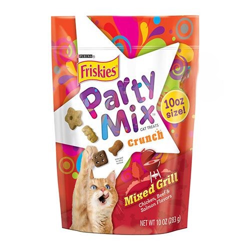 Purina Friskies Party Mix Cat Treat Mixed Grill 60g-AgroMukam