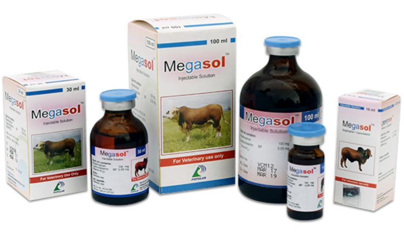 "Megasol Injection – Metabolic Stimulant & Growth Booster for Cattle ...