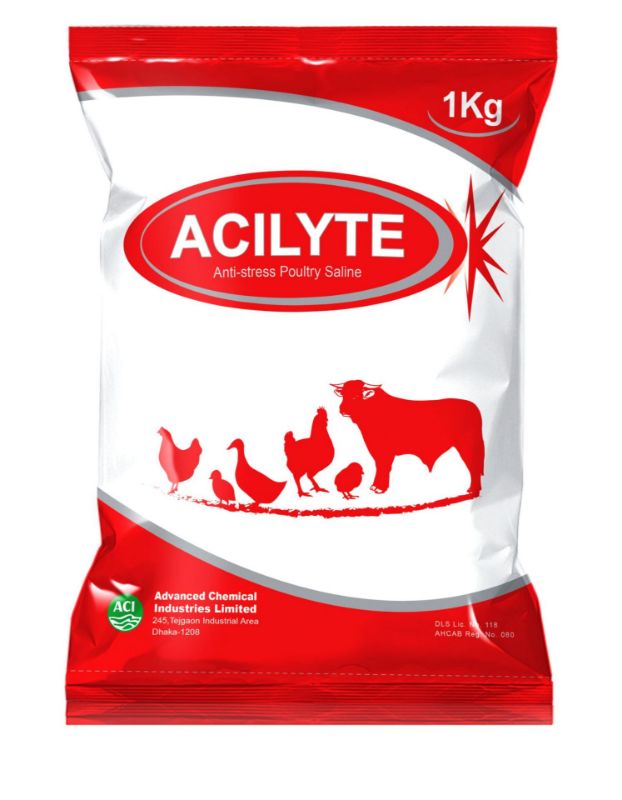 "Acilyte Powder Vet 1Kg – Electrolyte & Antistress Formula for Poultry ...