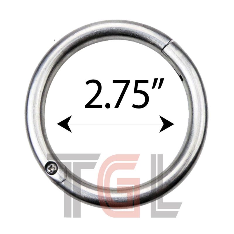 Bull Nose Ring SS (Medium Size)- Per Piece - Stylish & Durable for ...