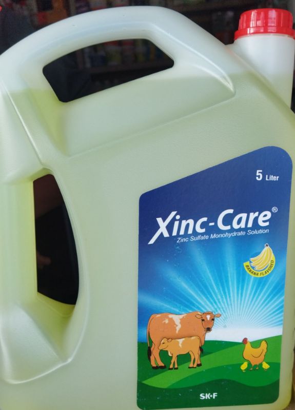 XINC CARE /জিংক কেয়ার 5ltr - High-Performance Cattle Health Supplement-AgroMukam