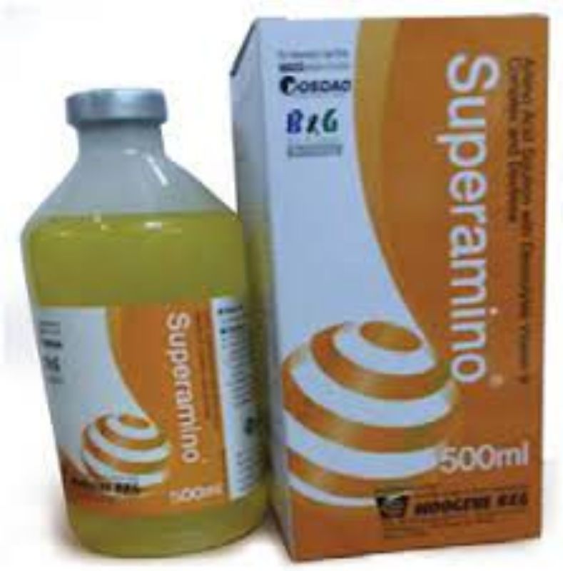 Superamino Inj 250 ml: Boost Your Cattle's Performance and Health-AgroMukam