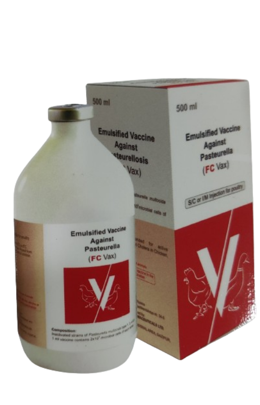 "FC Vax Injection – Fowl Cholera Vaccine for Poultry | Agromukam"-AgroMukam