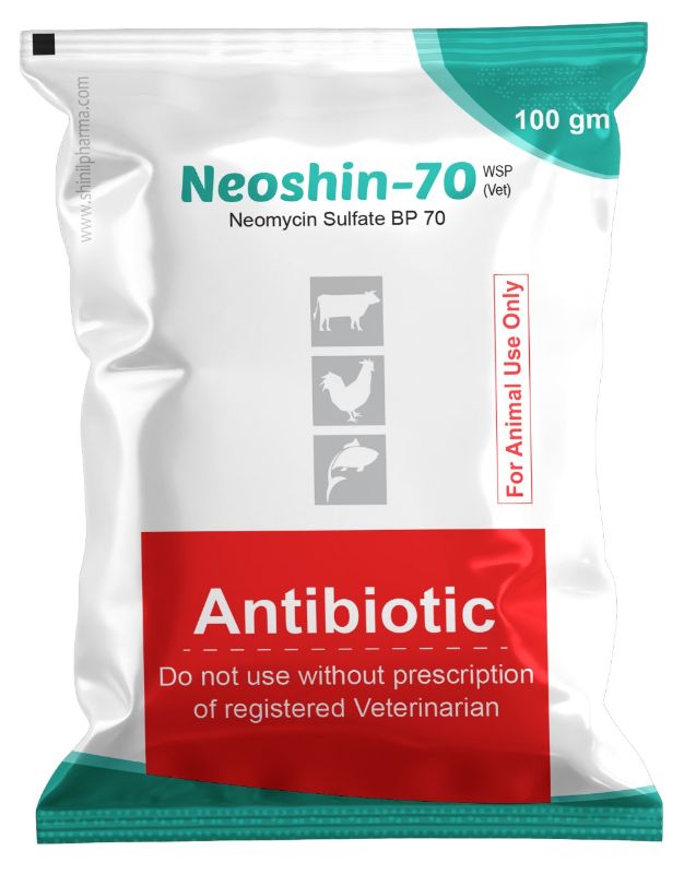 Neoshin-70 WSP Vet 100gm-AgroMukam