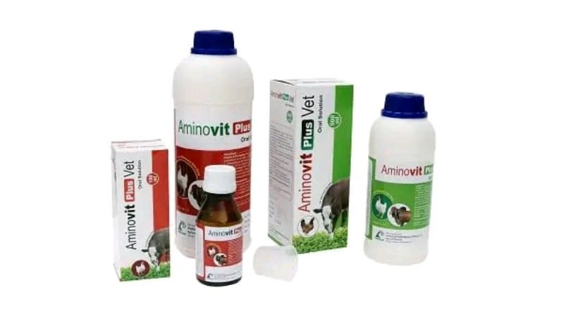 Aminovet Plus 1 Lit - Stylish & Durable Cattle Supplement-AgroMukam