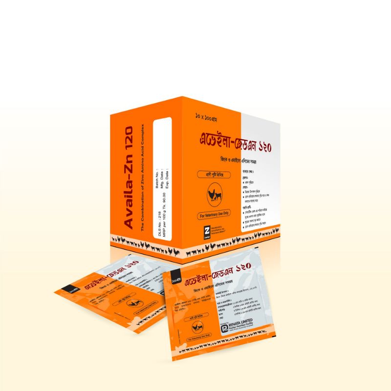 Availa ZN 120 - Organic Zinc Supplement for Poultry | Agromukam-AgroMukam