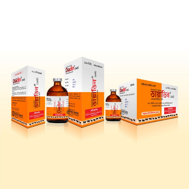Diadin Bolus 5gm | Broad-Spectrum Antibiotic for Cattle | Agromukam ...