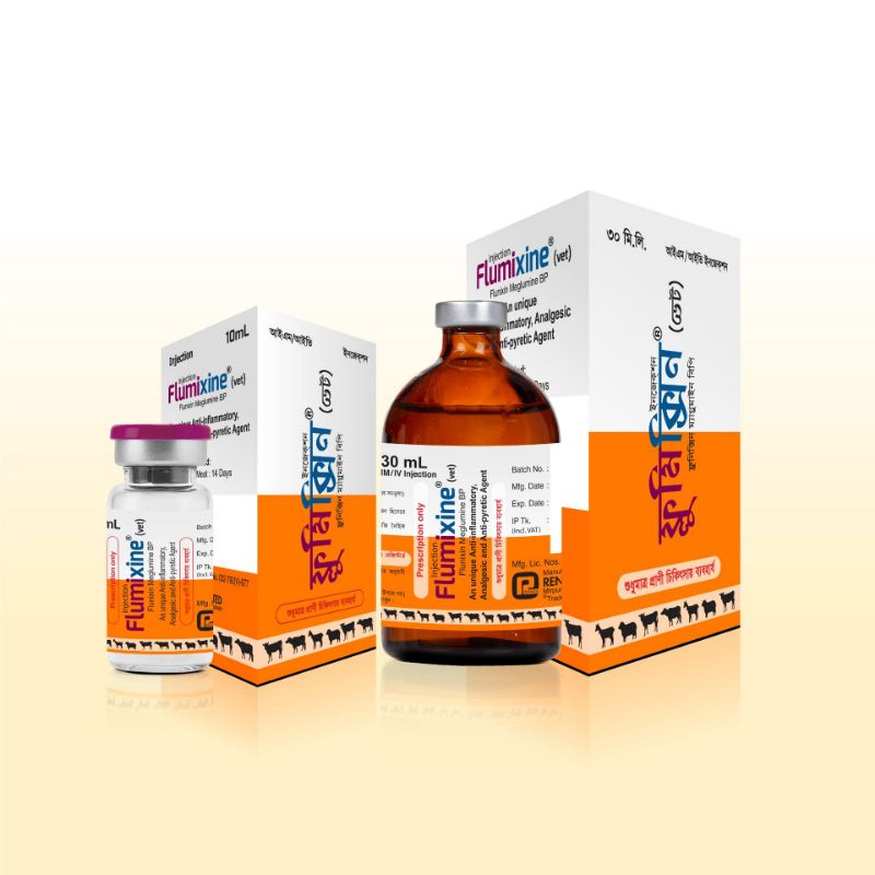 Flumixine Injection 10ml – Veterinary Pain Relief & Anti-Inflammatory ...