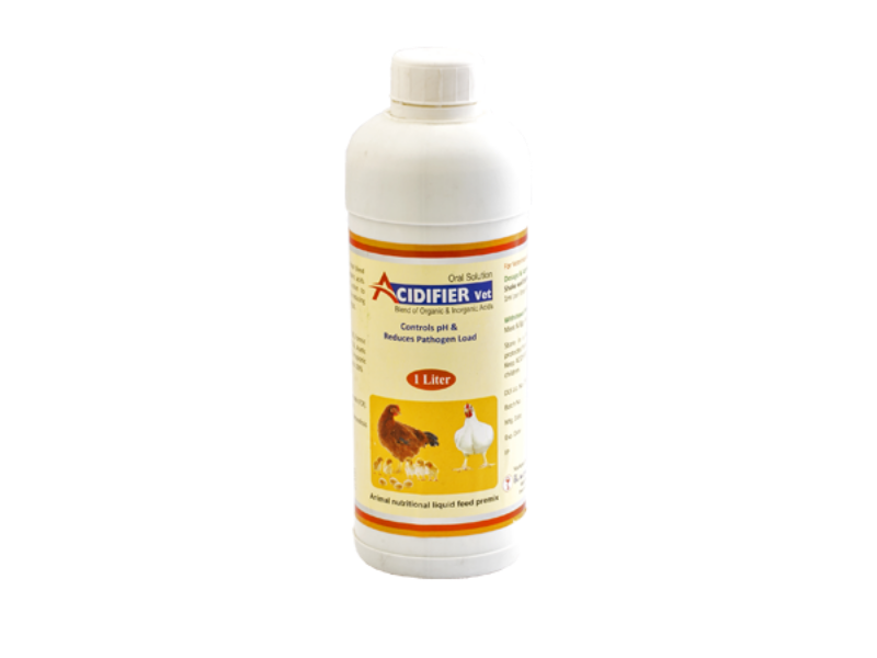 Acidifier Vet Oral Solution 1 Liter | Poultry Feed Additive - Agromukam ...