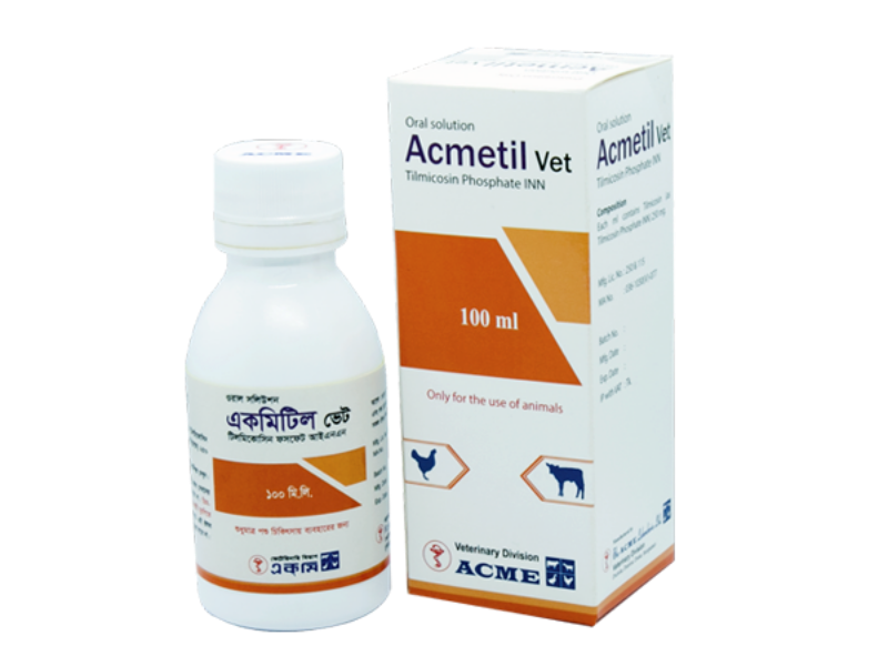 Acmetil Vet Oral Solution 100 ml - The Ultimate Poultry Health Solution-AgroMukam