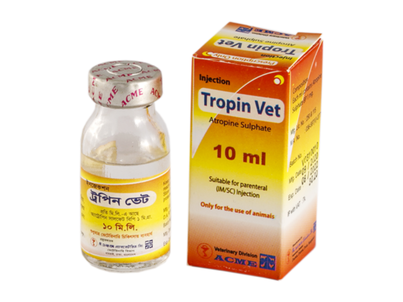 Best Tropin Vet Injection for Cattle & Horses-AgroMukam