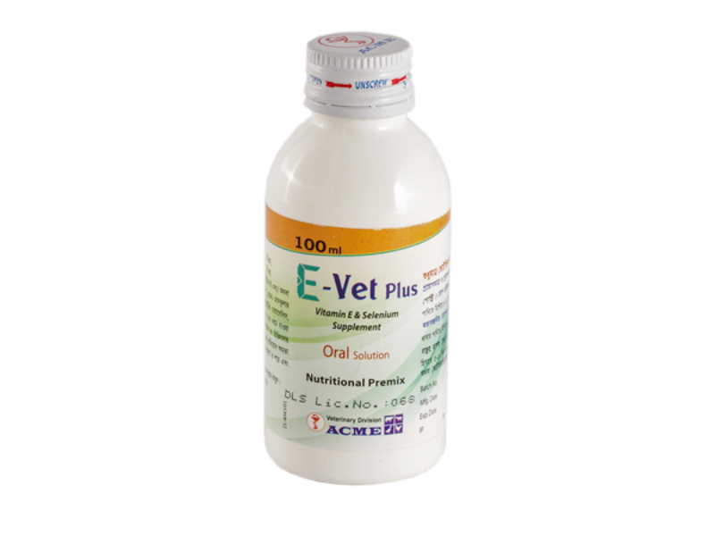 E-Vet Plus Oral Solution 100 ml -AgroMukam