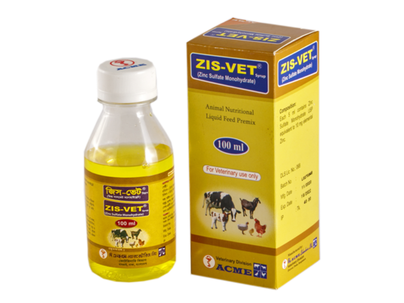 Zis-Vet Syrup - The Ultimate Companion for Poultry Health-AgroMukam
