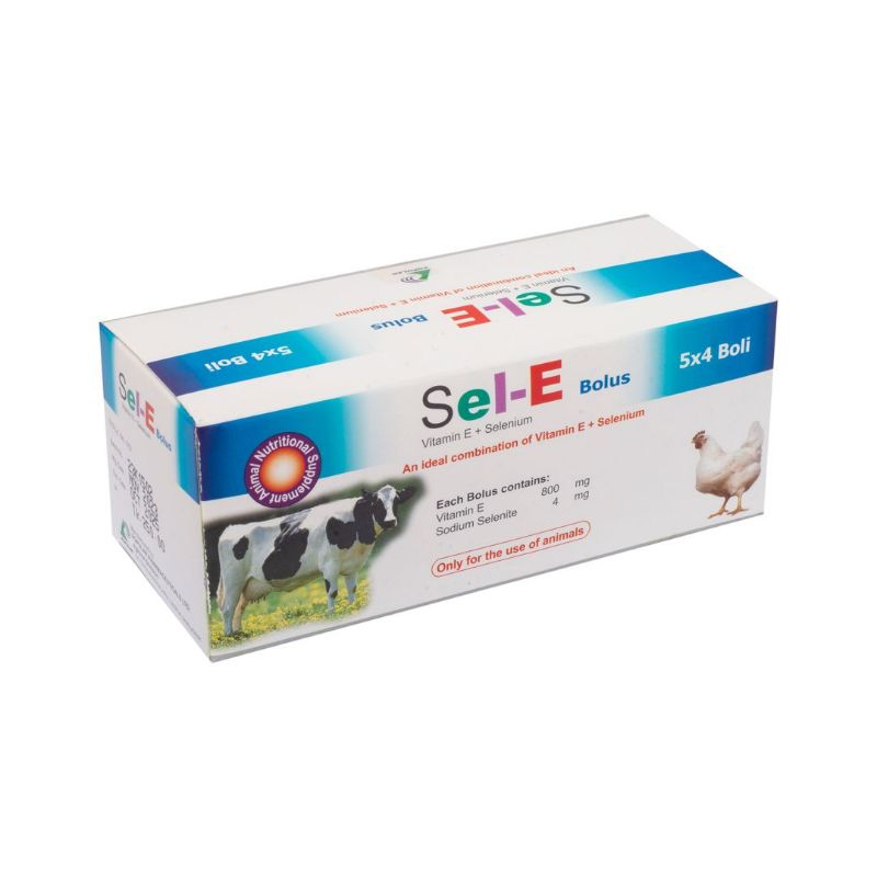 Sel-E Bolus 4×5 - Boost Your Cattle's Health & Performance-AgroMukam