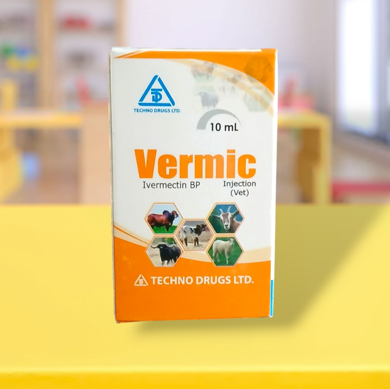 Vermic 10 ml - Sustainable & Stylish Skin Care for Healthy Cattle-AgroMukam