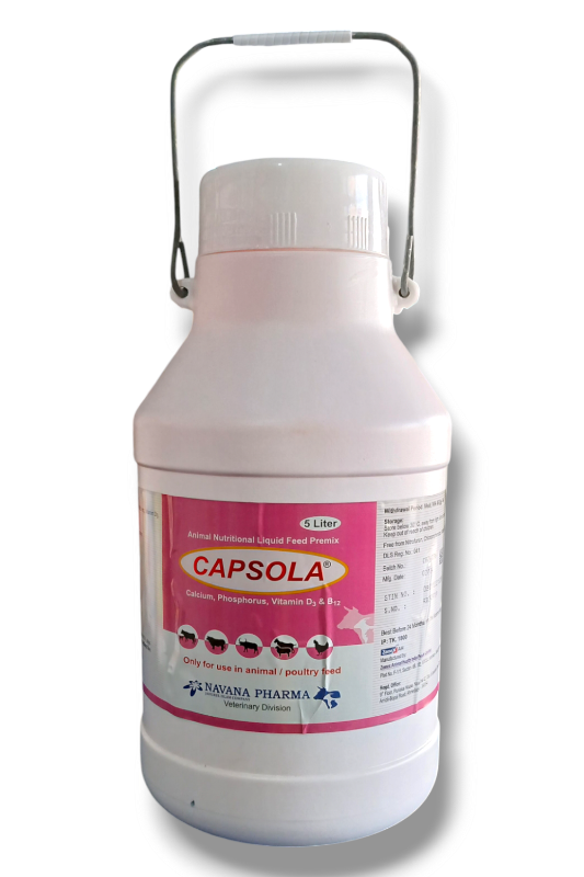 Best CAPSOLA 5 L for Cattle Nutrition & Wellbeing - Shop Now!-AgroMukam