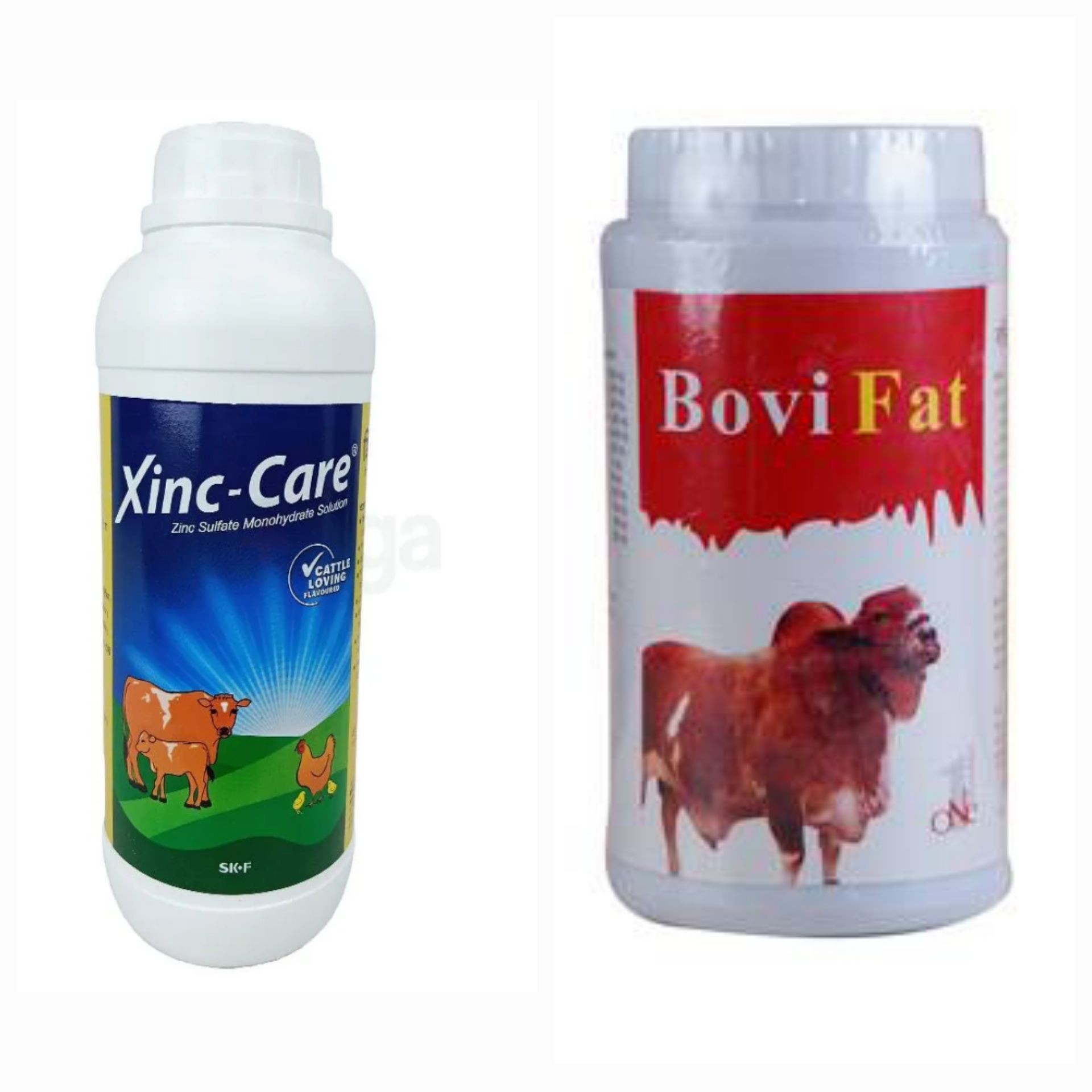 Bovi Fat /Xinc Care 1kg+ 1L - Feed Your Cattle's Potential-AgroMukam