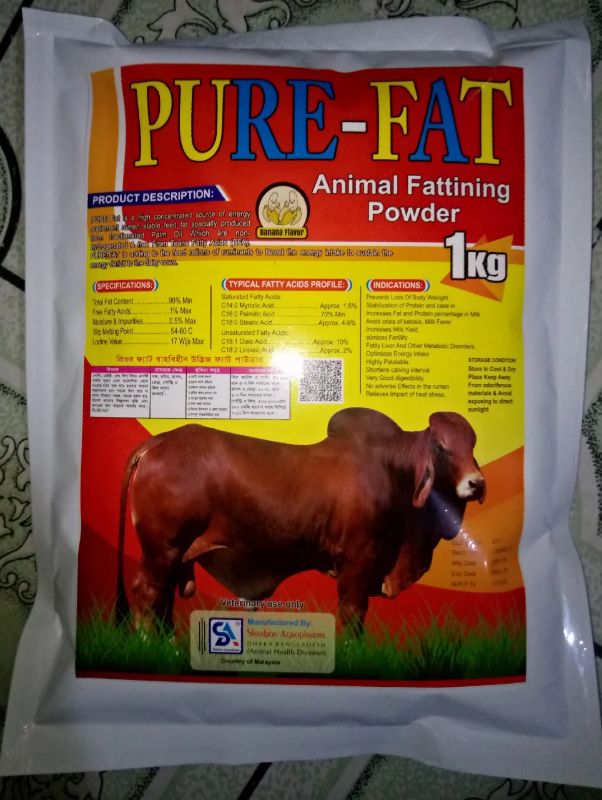 Pure Fat 1 Kg | Boost Your Cattle's Health and Performance-AgroMukam
