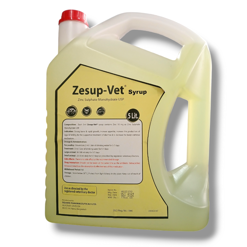 Zesup-Vet 5 L: Stylish & Durable Nutritional Supplement for Cattle-AgroMukam