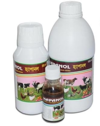 Hapanol 1L: Stylish & Durable Liver Tonic for Cattle-AgroMukam