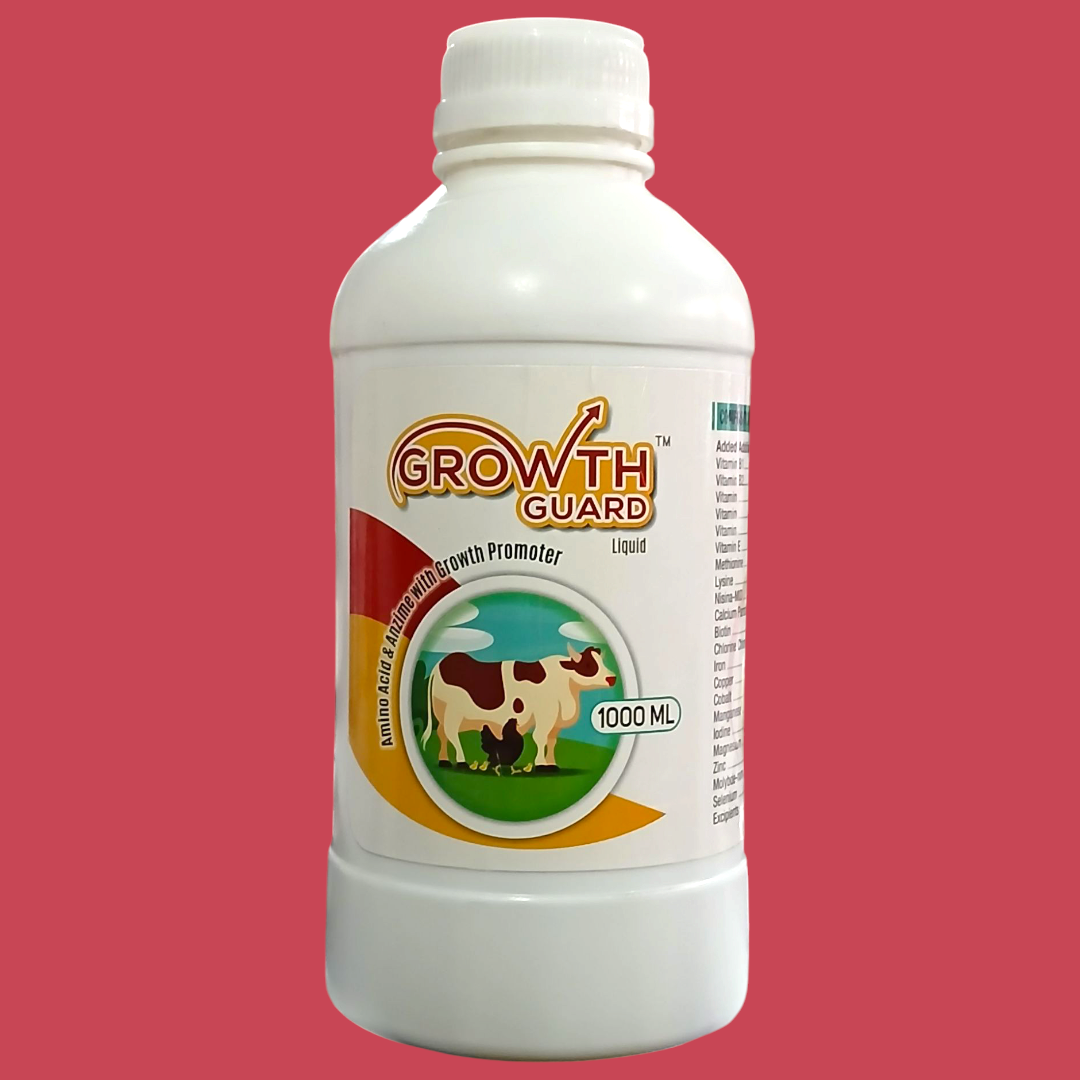 GROWTH GUARD 1L: Ultimate Cattle Supplement for Healthy Growth and Development-AgroMukam