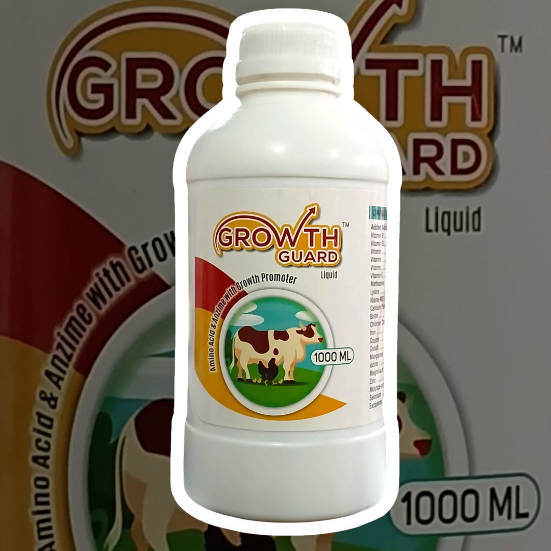 GROWTH GUARD 1L: Ultimate Cattle Supplement for Healthy Growth and Development-AgroMukam