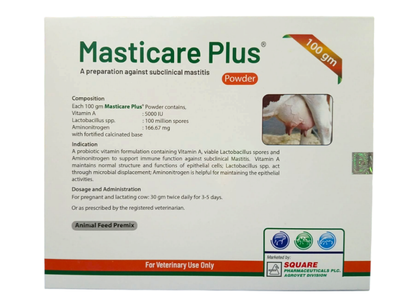 Masticare Plus 100gm - Cattle Nutrition & Colostrum Booster for Bangladesh-AgroMukam
