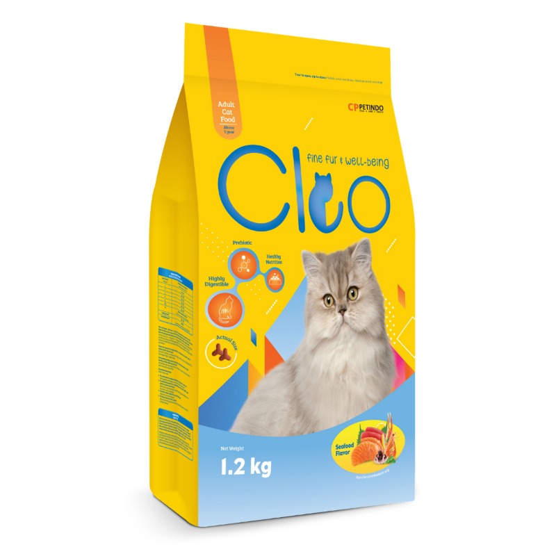 Cleo Cat Food (Adult Cat) 1.2kg - A Taste of the Sea!-AgroMukam