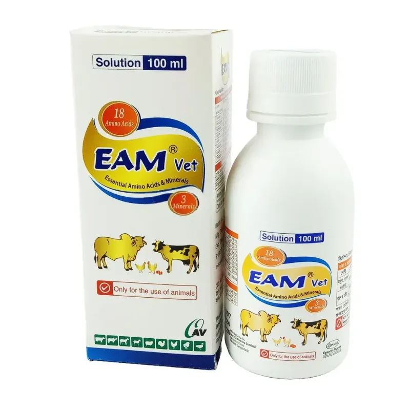 EAM 100 ml Solution: Rapid Broiler Growth & Performance Booster-AgroMukam