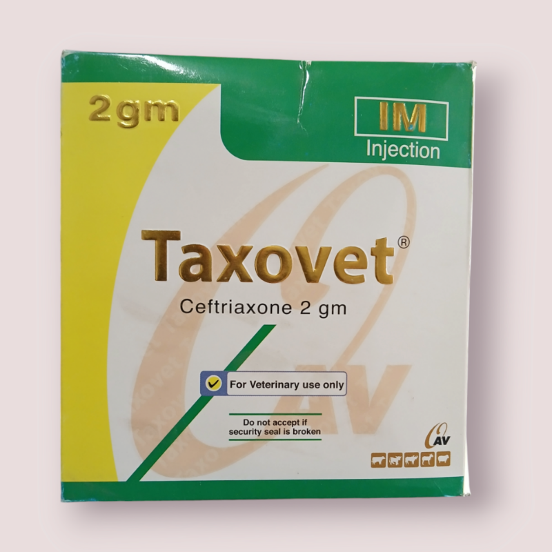 Taxovet 2gm Injection - Effective Cattle & Poultry Treatment-AgroMukam