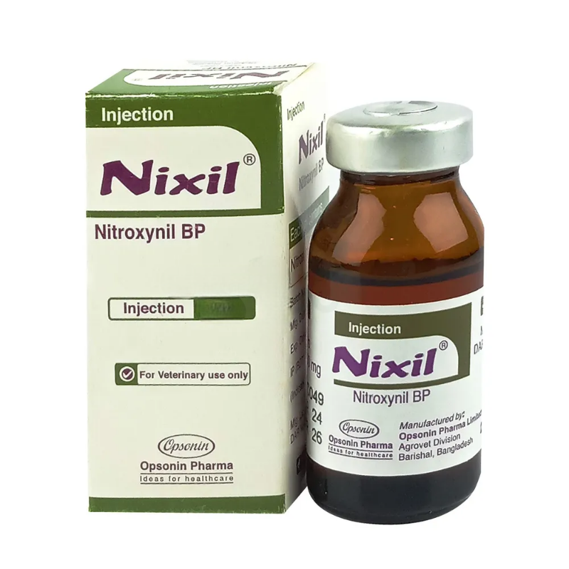 Nixil 50 ml Injection - Cattle Eye Infection Treatment-AgroMukam