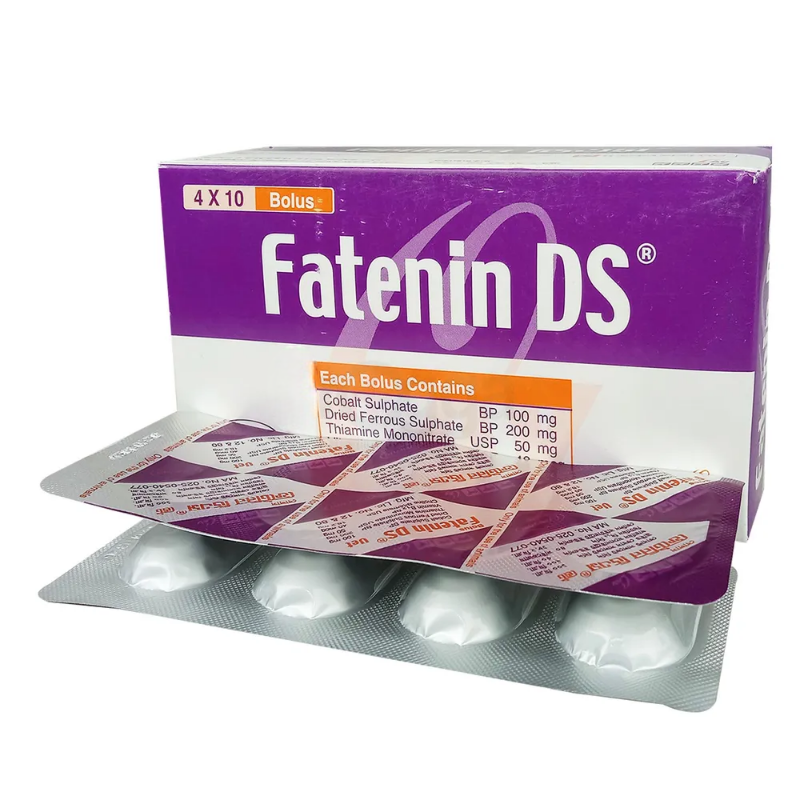 Fatenin DS Bolus - 4x10's - Appetite Stimulant for Cattle-AgroMukam