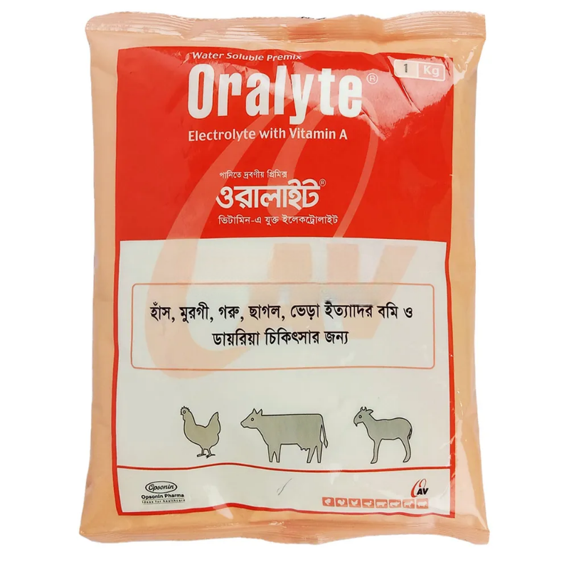 Oralyte 1 kg WSP Sachet - Energy & Electrolyte for Cattle | Cash on ...