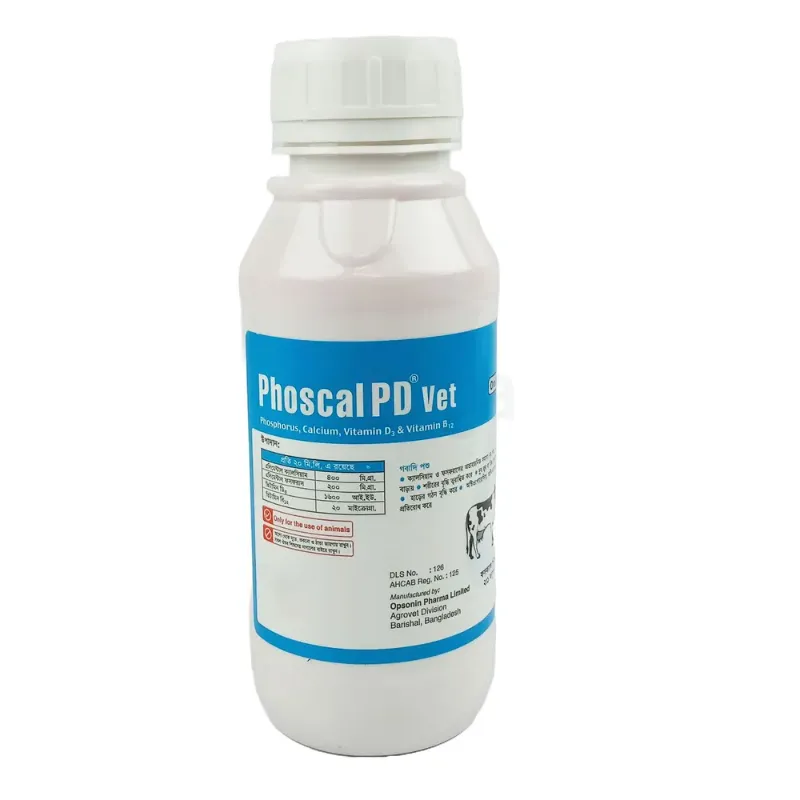 Phoscal PD 500 ml Suspension - Calcium & Phosphorus Supplement for ...