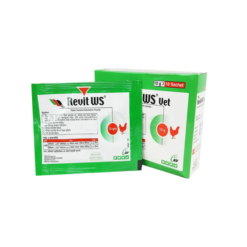 Revit WS 10 gm Sachet - A Powerful Solution for Poultry Health-AgroMukam
