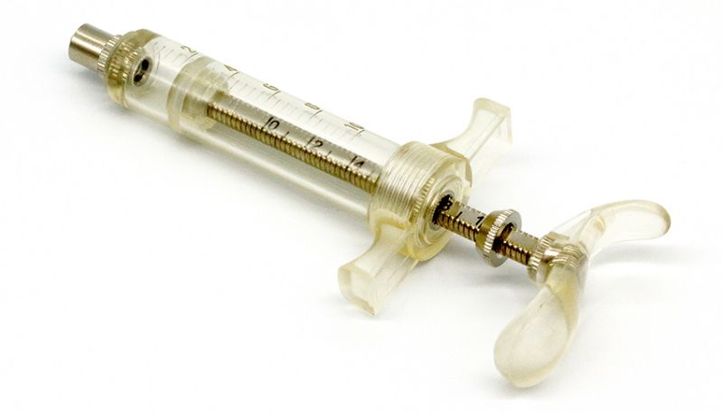 ADJUSTABLE SYRINGE - 10ml - High-Quality Veterinary Injector for Cattle ...