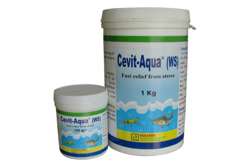 Cevit Aqua Powder - Boost Immunity & Growth in Shrimp/Fish-AgroMukam