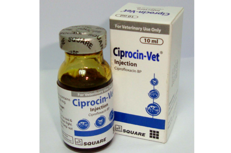 Ciprocin-Vet Injection 10ml - Effective Treatment for Cattle-AgroMukam