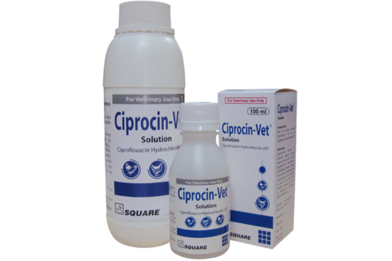 Ciprocin-Vet Soln 100ml: Bangladesh's Trusted Solution for Cattle-AgroMukam