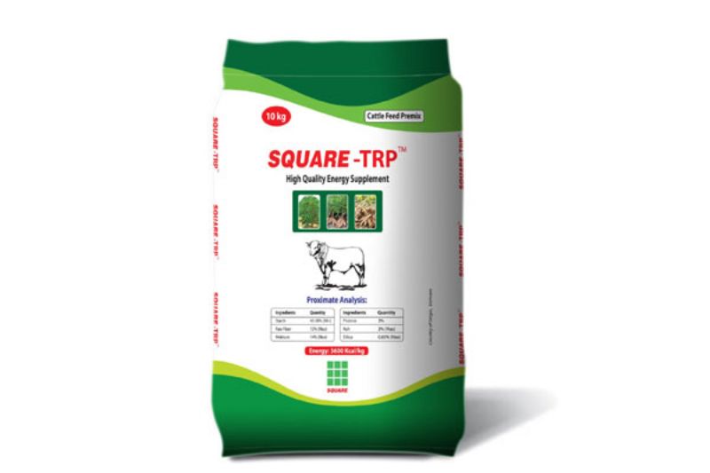 Square TRP 10 kg - High Energy & Natural Energy Supplement for Cattle ...