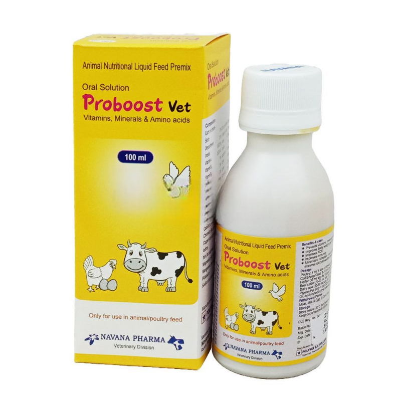 Proboost Vet -100ml - Boost Your Poultry's Health & Performance-AgroMukam